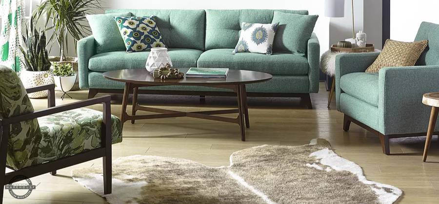 Nari Fabric Tufted Estate Sofa From Macy s MA 053123 14 Auction The Old Warehouse Furniture Auction