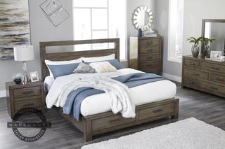 Deylin queen panel bed store